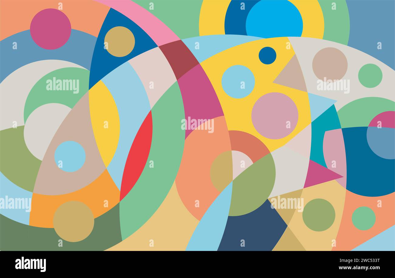 colorful abstract art Stock Vector Image & Art - Alamy