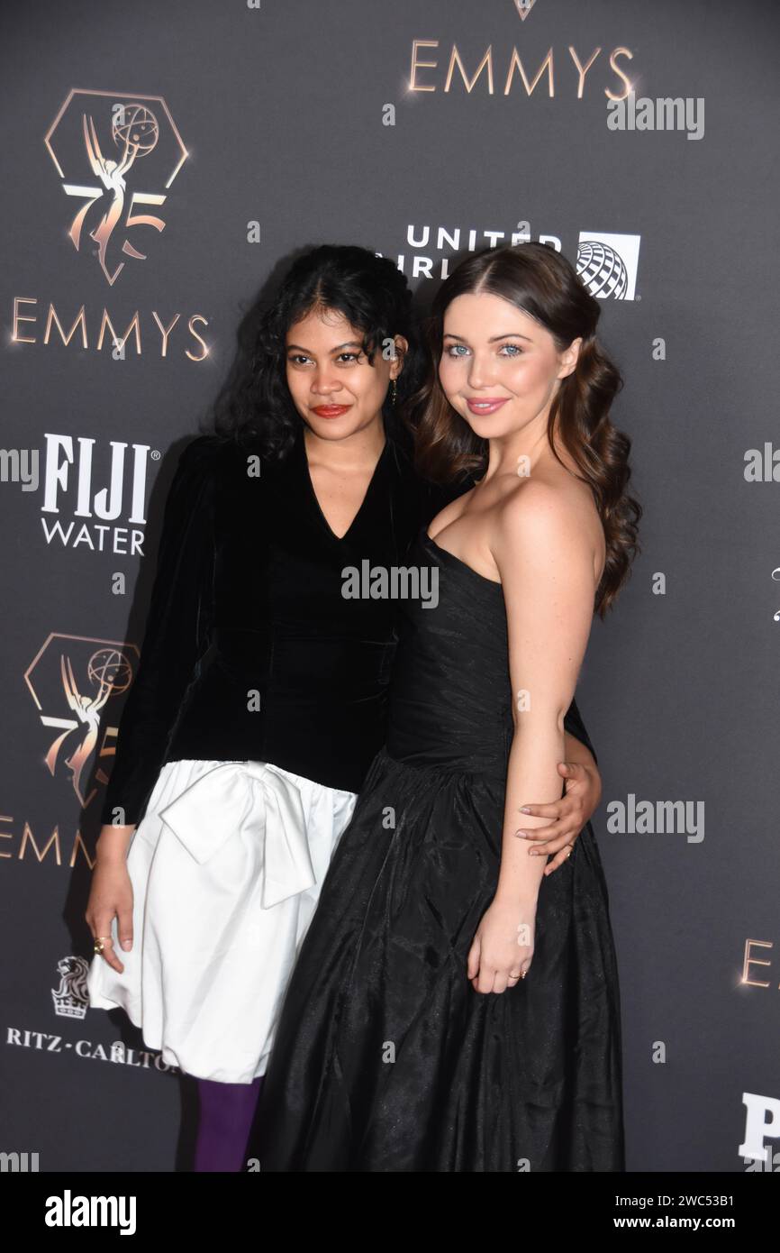 Los Angeles, California, USA 13th January 2024 (L-R) Nuha Yes Izman and Actress Samantha ...
