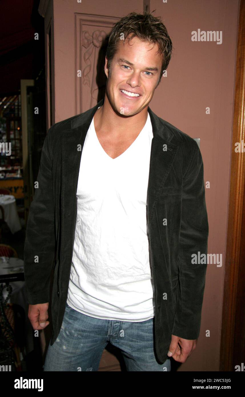 New York, USA. 14th Jan, 2024. “All My Children” actor Alec Musser, 50 ...