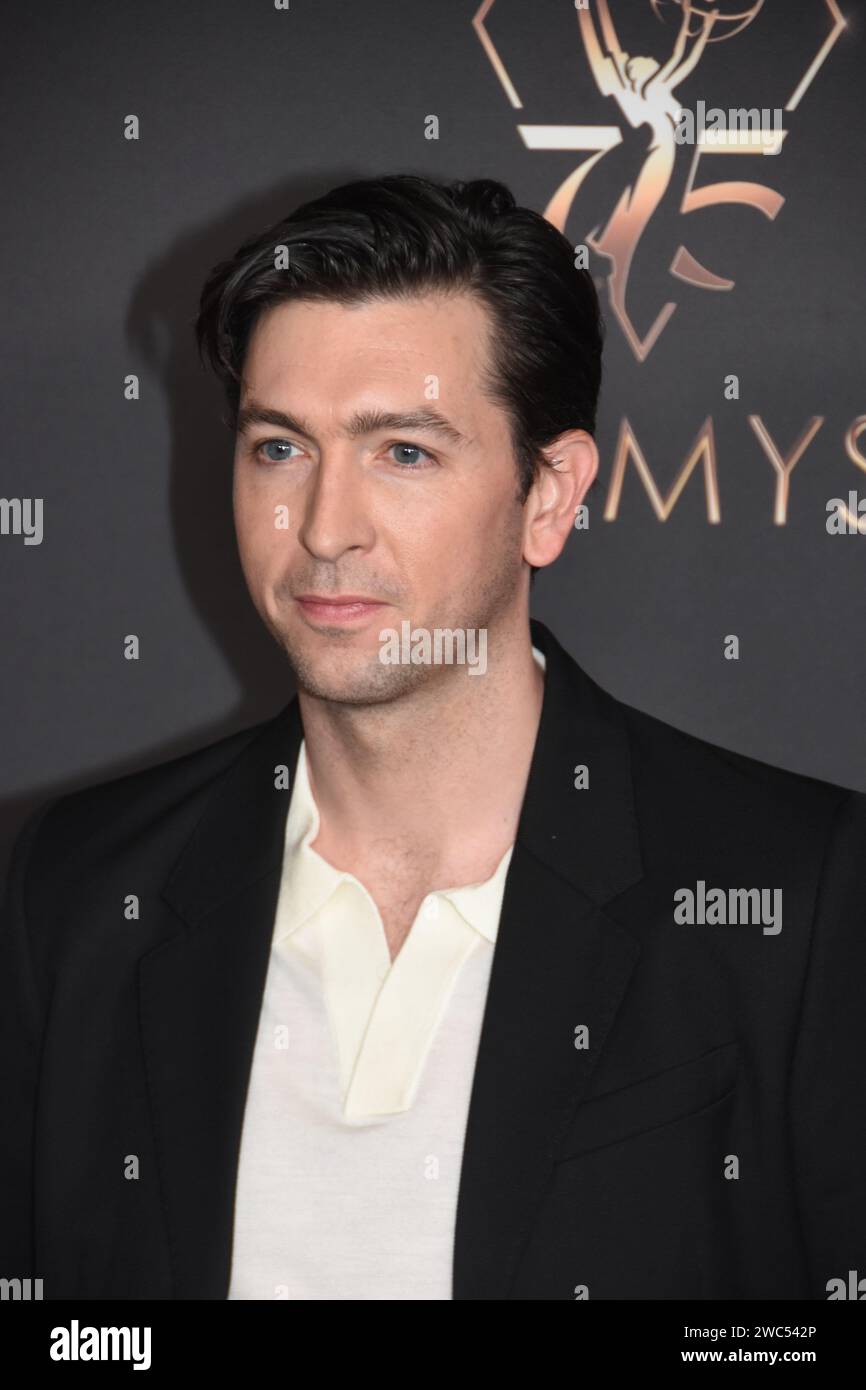 Los Angeles, California, USA 13th January 2024 Actor Nicholas Braun ...