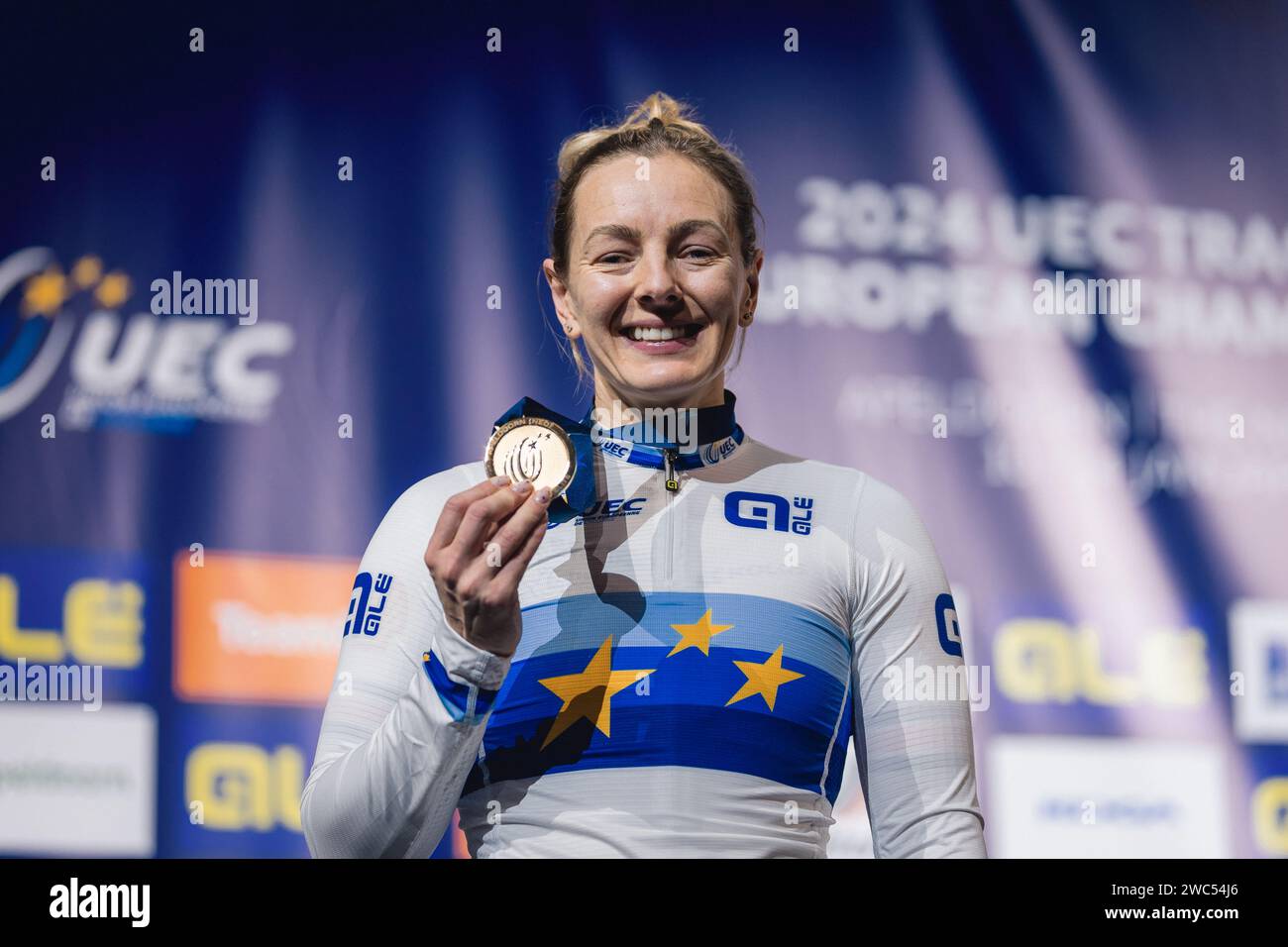 Apeldoorn, Netherlands. 13th Jan, 2024. Picture by Alex Whitehead/SWpix ...
