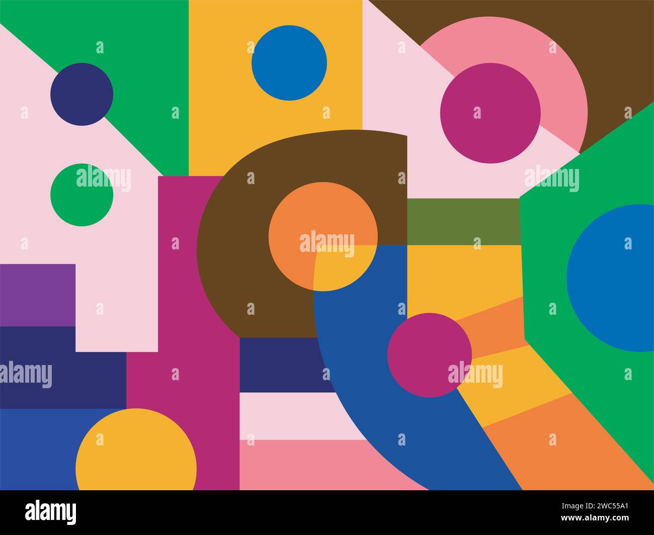 colorful abstract art Stock Vector Image & Art - Alamy