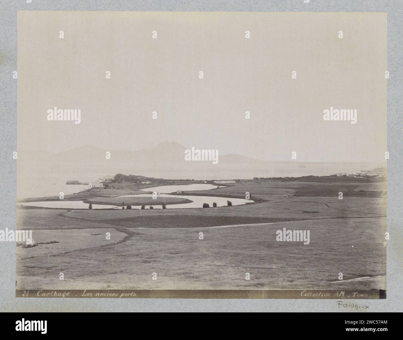 View of the old port of Carthage, AM, c. 1880 - c. 1900 photograph Part ...