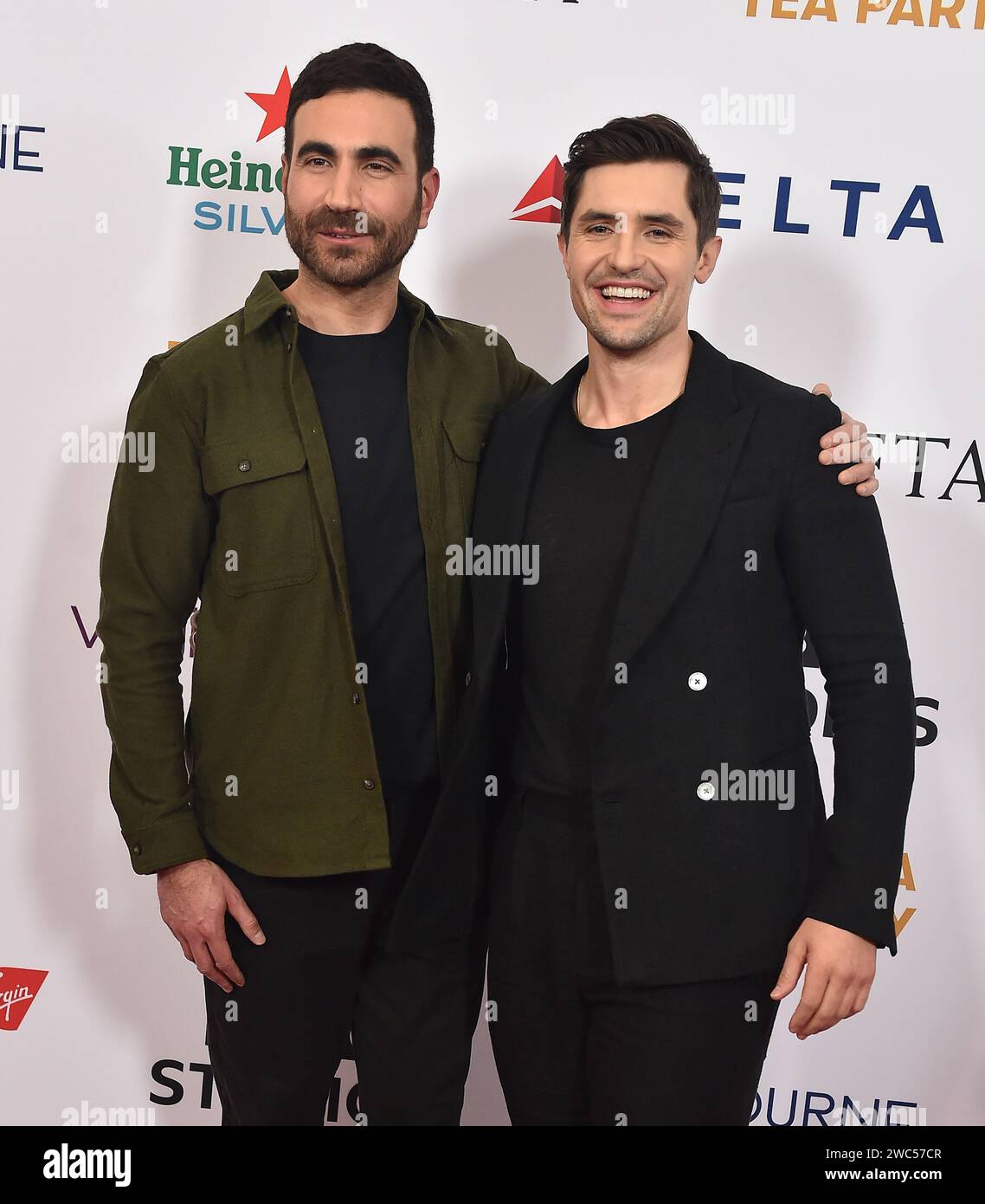Beverly Hills, USA. 13th Jan, 2024. Brett Goldstein and Phil Dunster ...