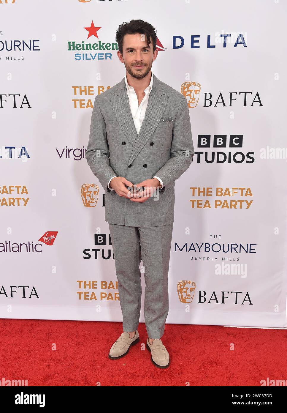 Beverly Hills, USA. 13th Jan, 2024. Jonathan Bailey arriving at the ...