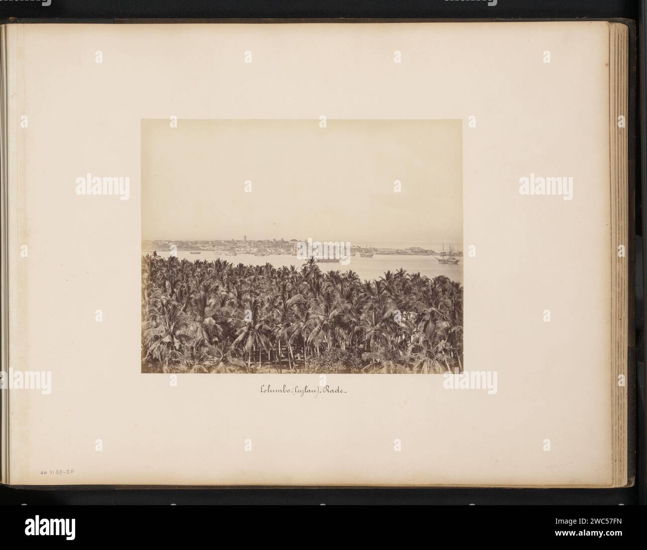 View of the roadstead of Colombo, Sri Lanka, W.L.H. Skeen & Co., c ...