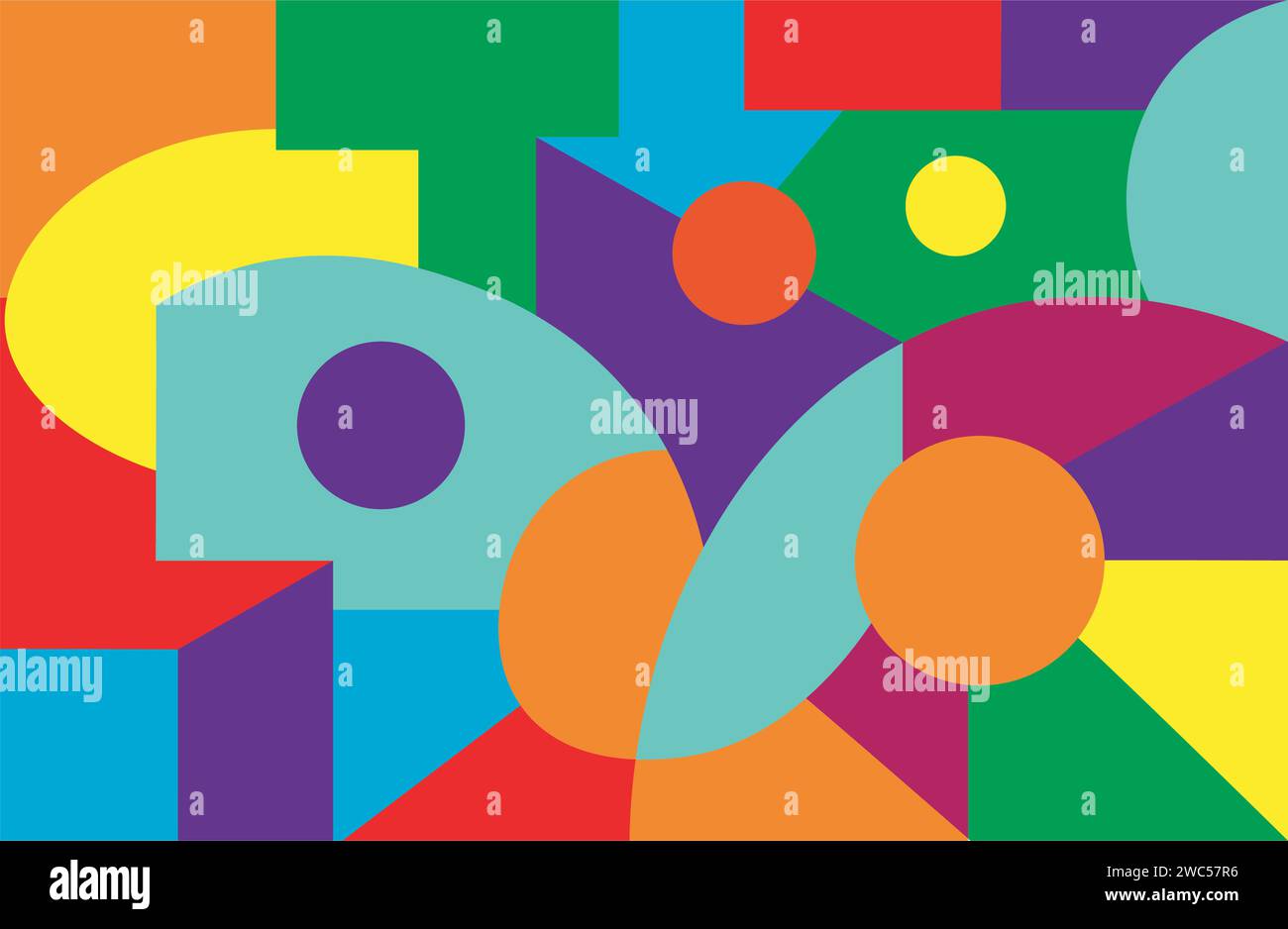 colorful abstract art Stock Vector Image & Art - Alamy