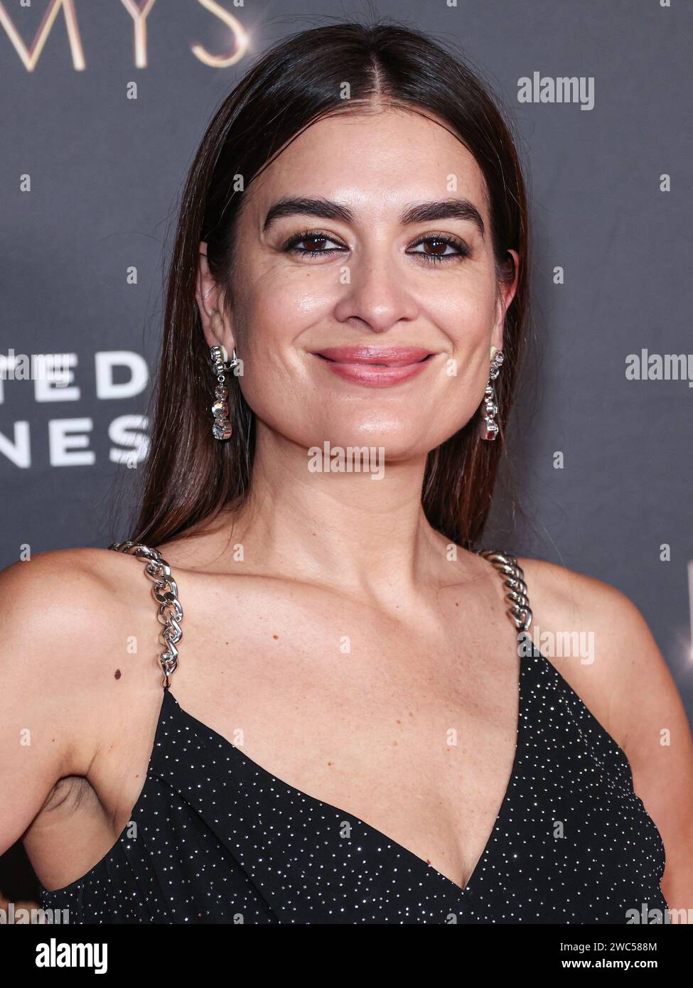 LOS ANGELES, CALIFORNIA, USA - JANUARY 13: Natalia Bonifacci arrives at ...