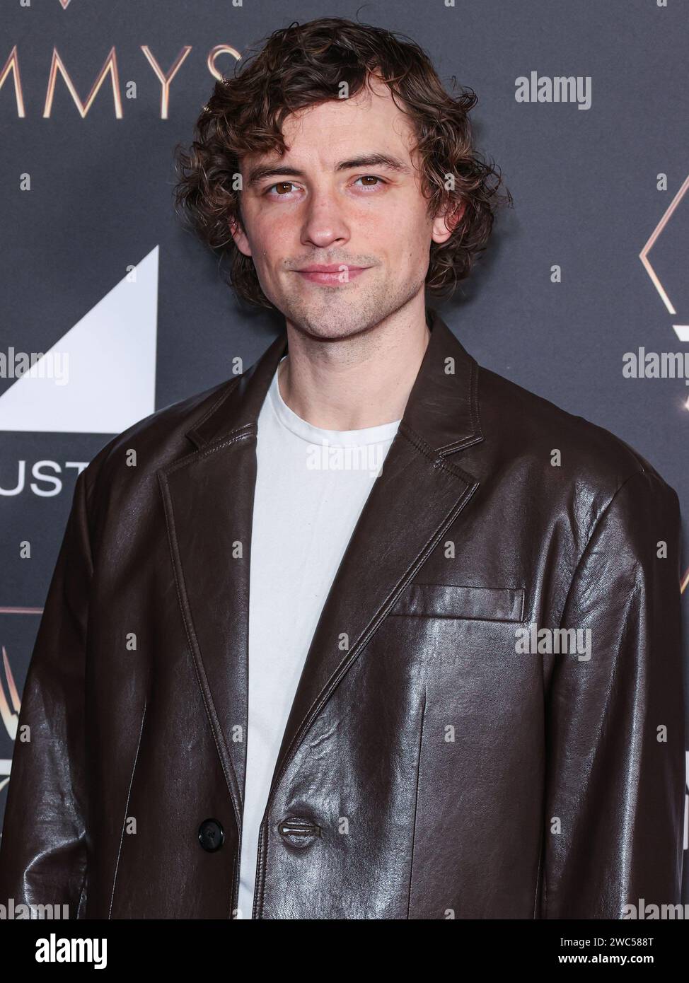 LOS ANGELES, CALIFORNIA, USA - JANUARY 13: Josh Whitehouse arrives at ...