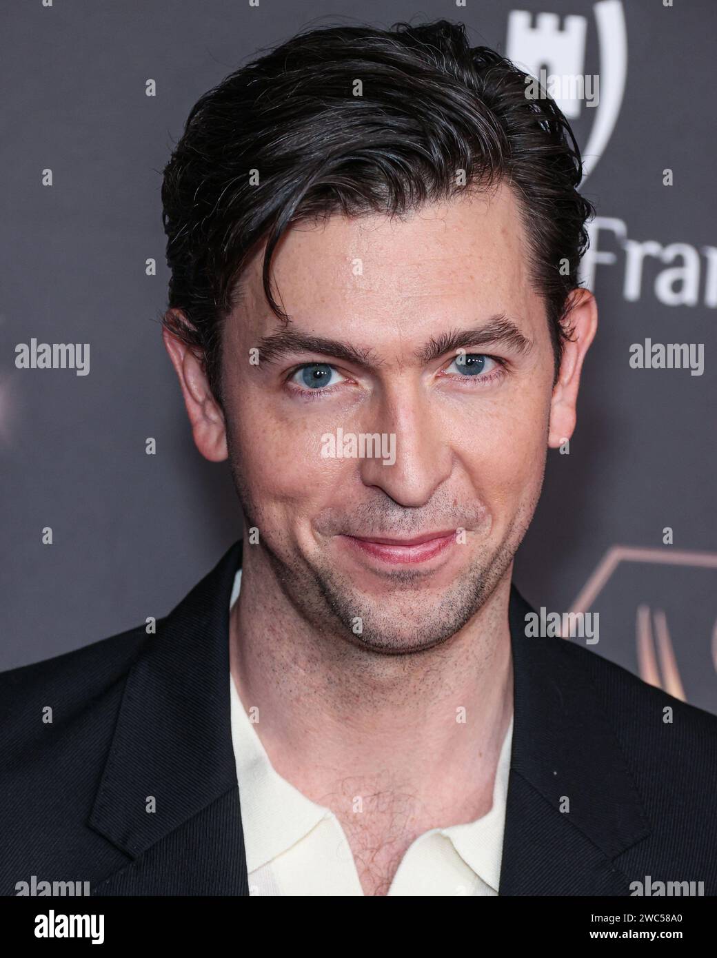 LOS ANGELES, CALIFORNIA, USA - JANUARY 13: Nicholas Braun arrives at ...