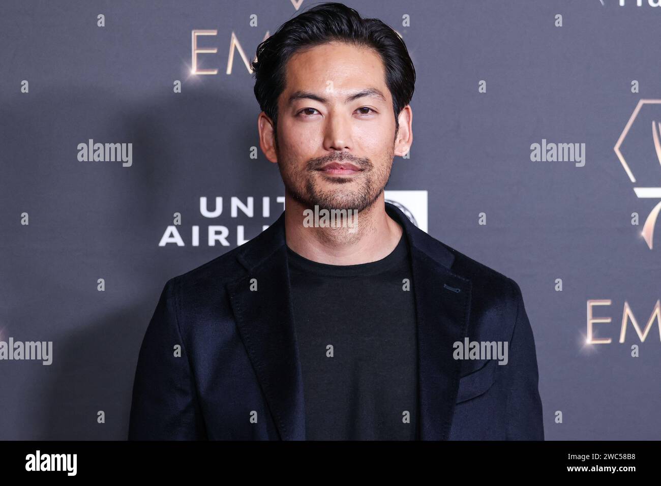 LOS ANGELES, CALIFORNIA, USA - JANUARY 13: Joseph Lee arrives at the ...