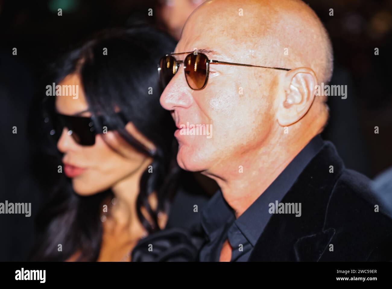 Lauren sanchez and jeff bezos hi-res stock photography and images - Alamy