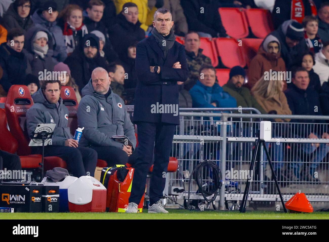 EINDHOVEN, NETHERLANDS - JANUARY 13: Head coach Marinus Dijkhuizen ...
