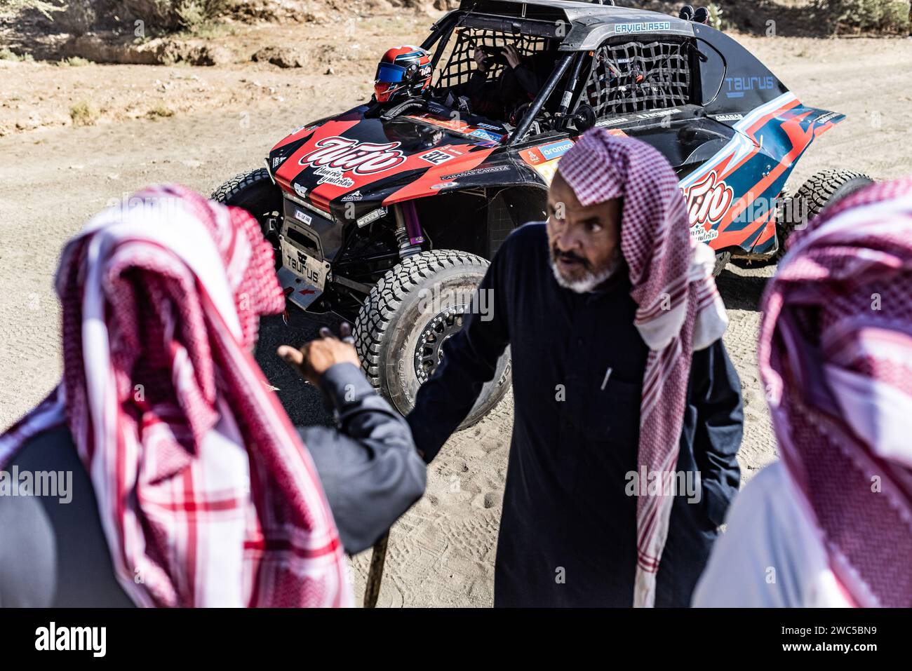 Al Duwadimi, Arabie Saoudite. 14th Jan, 2024. 312 CAVIGLIASSO Nicolas ...