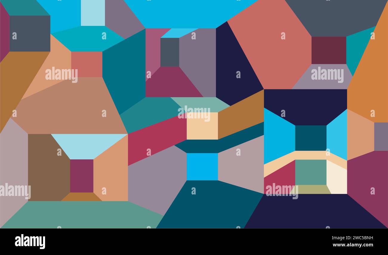 colorful abstract art Stock Vector Image & Art - Alamy