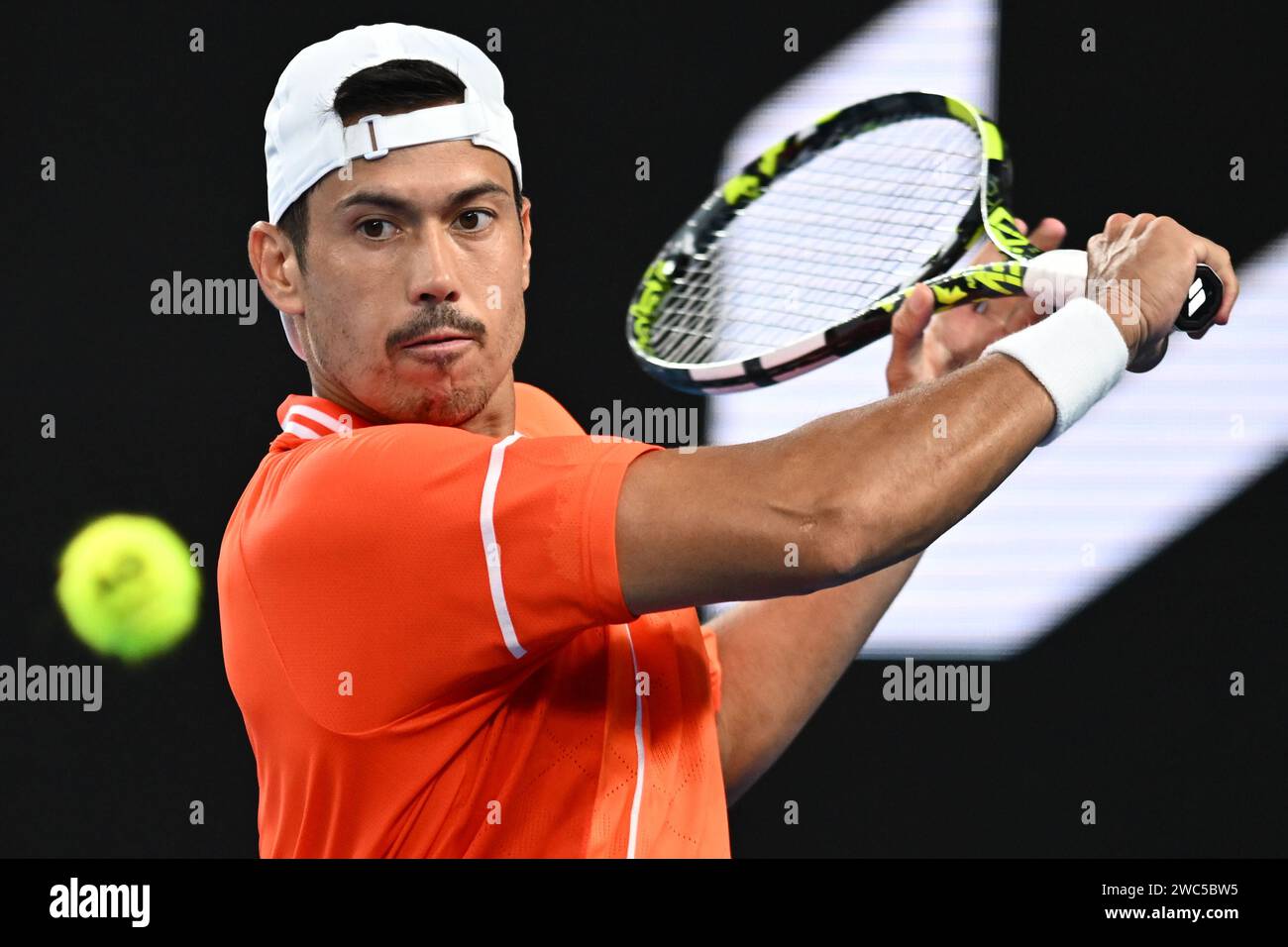 Melbourne, Australia. 14th Jan, 2024. Jason Kubler of Australia in ...