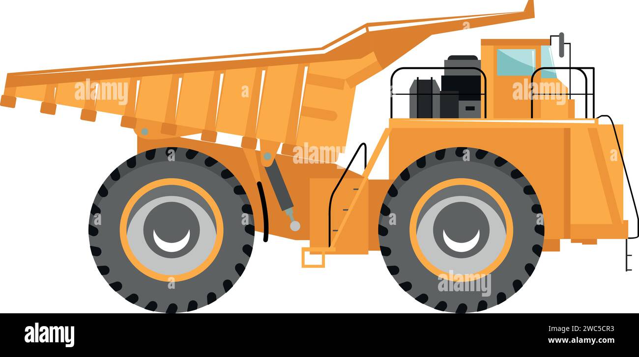 Industrial mining machine in Cut Out Stock Images & Pictures - Alamy