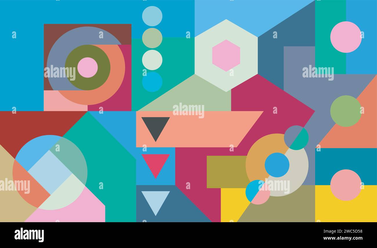 colorful abstract art Stock Vector Image & Art - Alamy