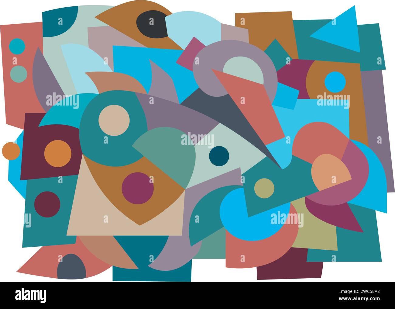 colorful abstract art Stock Vector Image & Art - Alamy