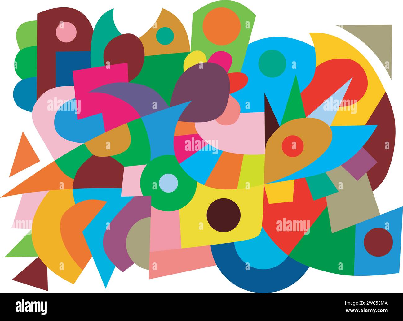 Mural colorful Cut Out Stock Images & Pictures - Alamy