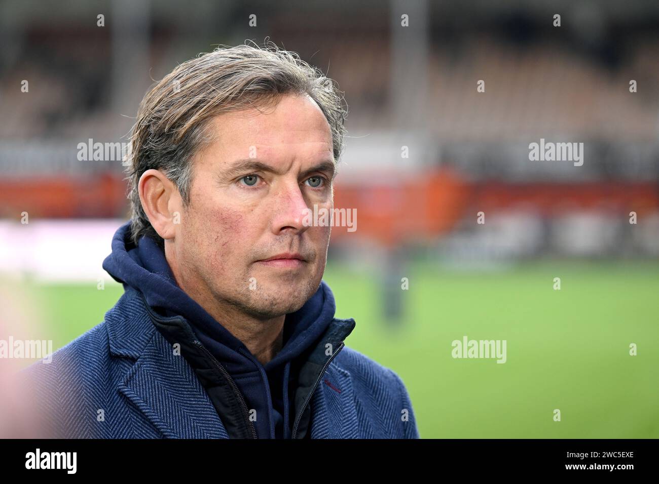 VOLENDAM - Almere City FC coach Alex Pastoor prior to the Dutch ...
