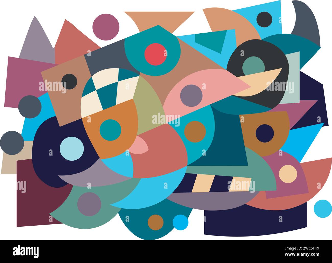colorful abstract art Stock Vector Image & Art - Alamy
