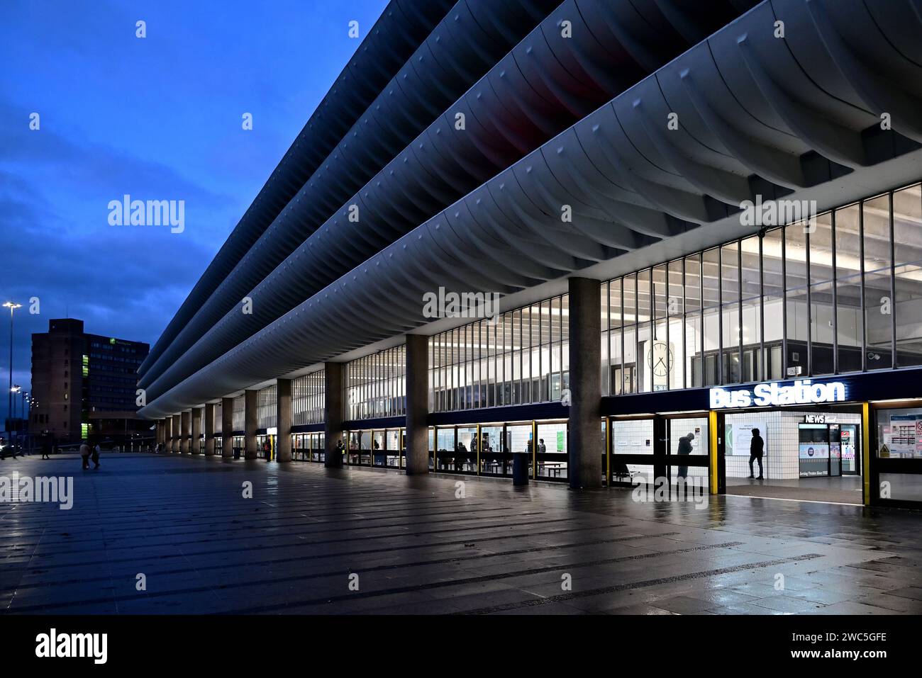 Around the UK - Preston Bus Station Stock Photo - Alamy