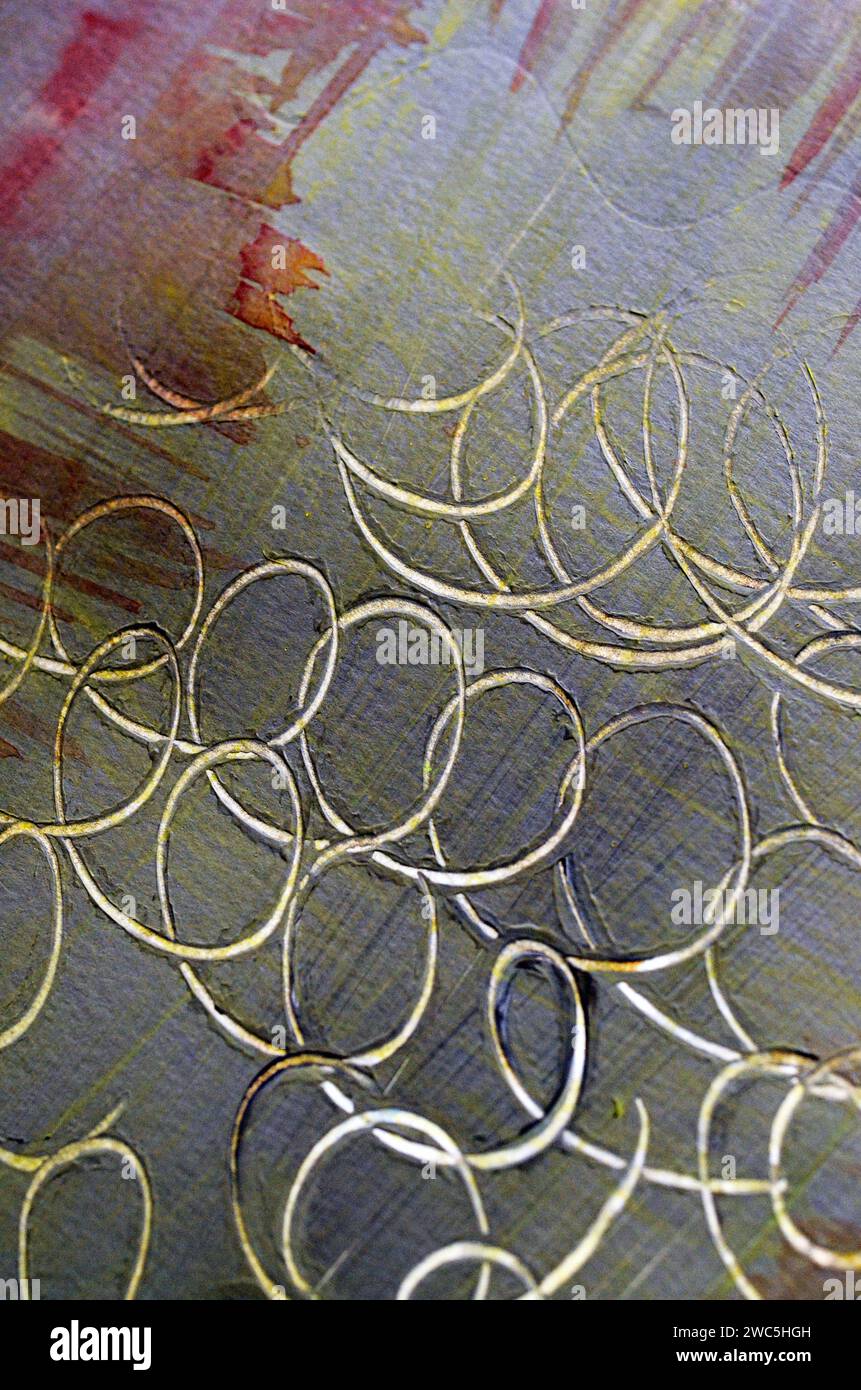 abstract wet paint scraping Stock Photo - Alamy