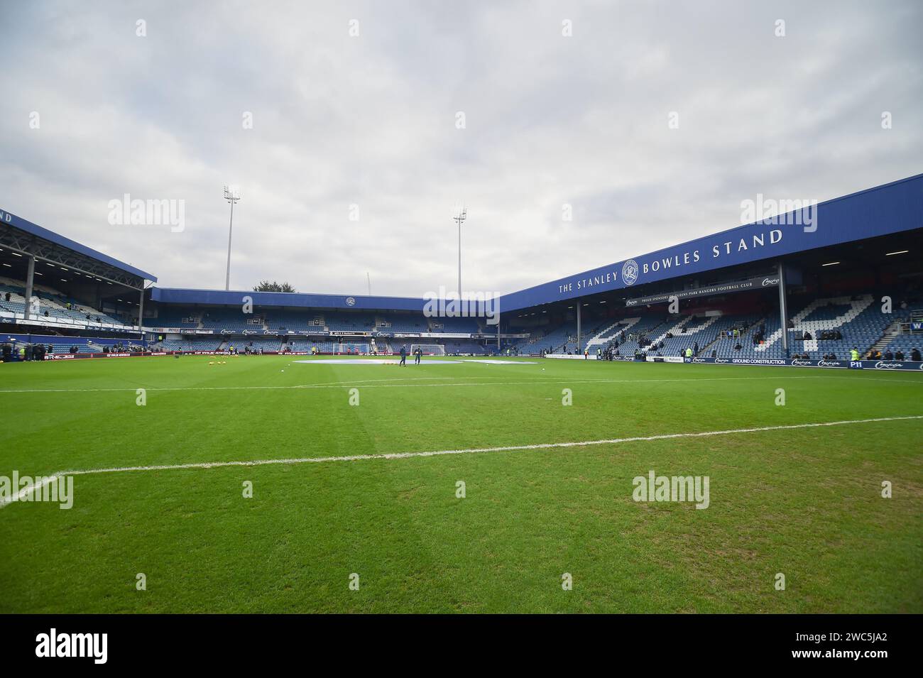 London, UK. London, UK. 14th January 2024; Loftus Road Stadium ...