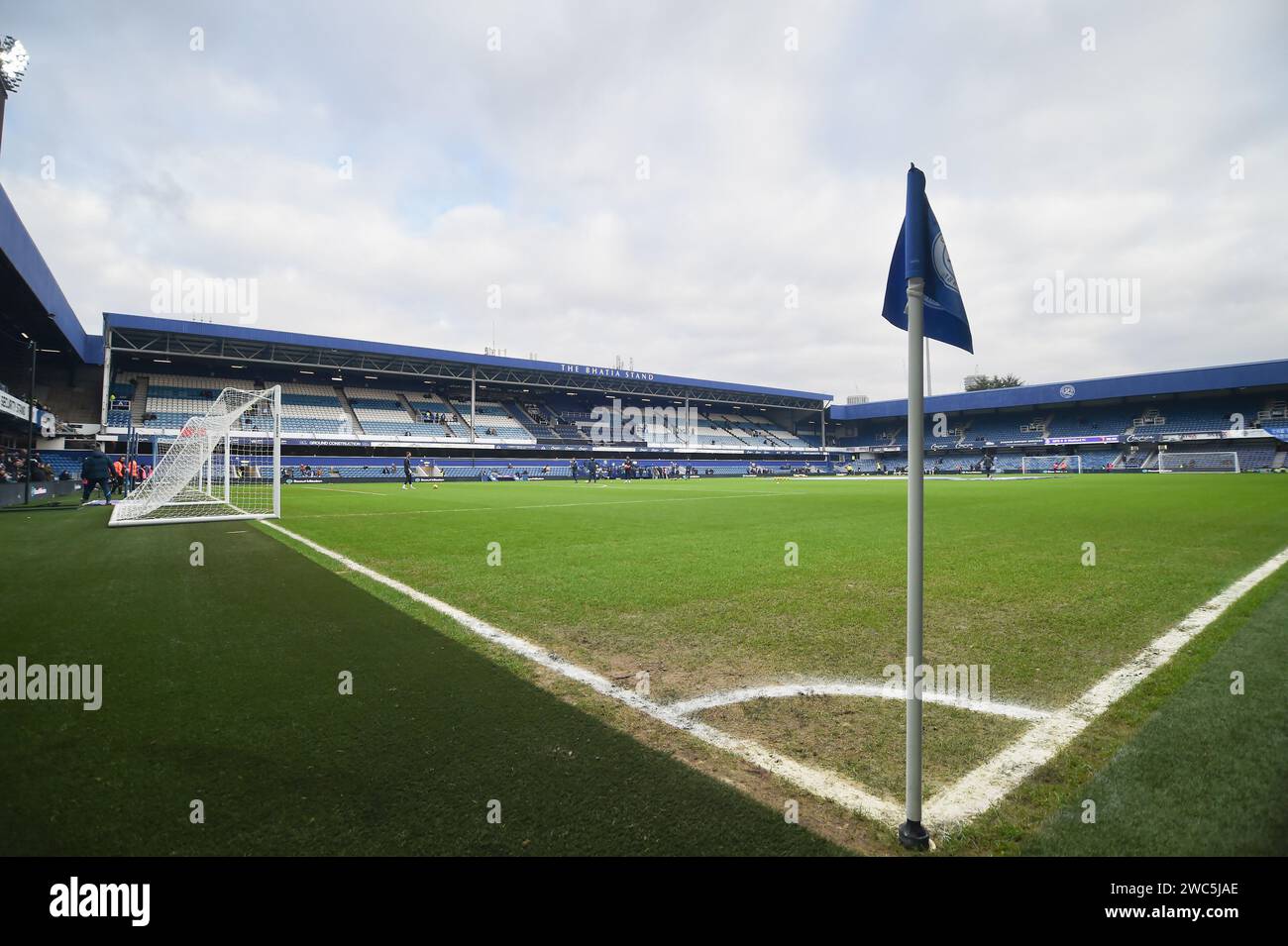 London, UK. London, UK. 14th January 2024; Loftus Road Stadium ...