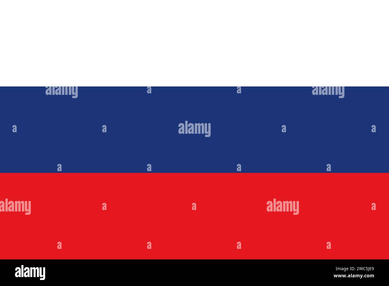 The national flag of the Russian Federation of Russia with the correct ...