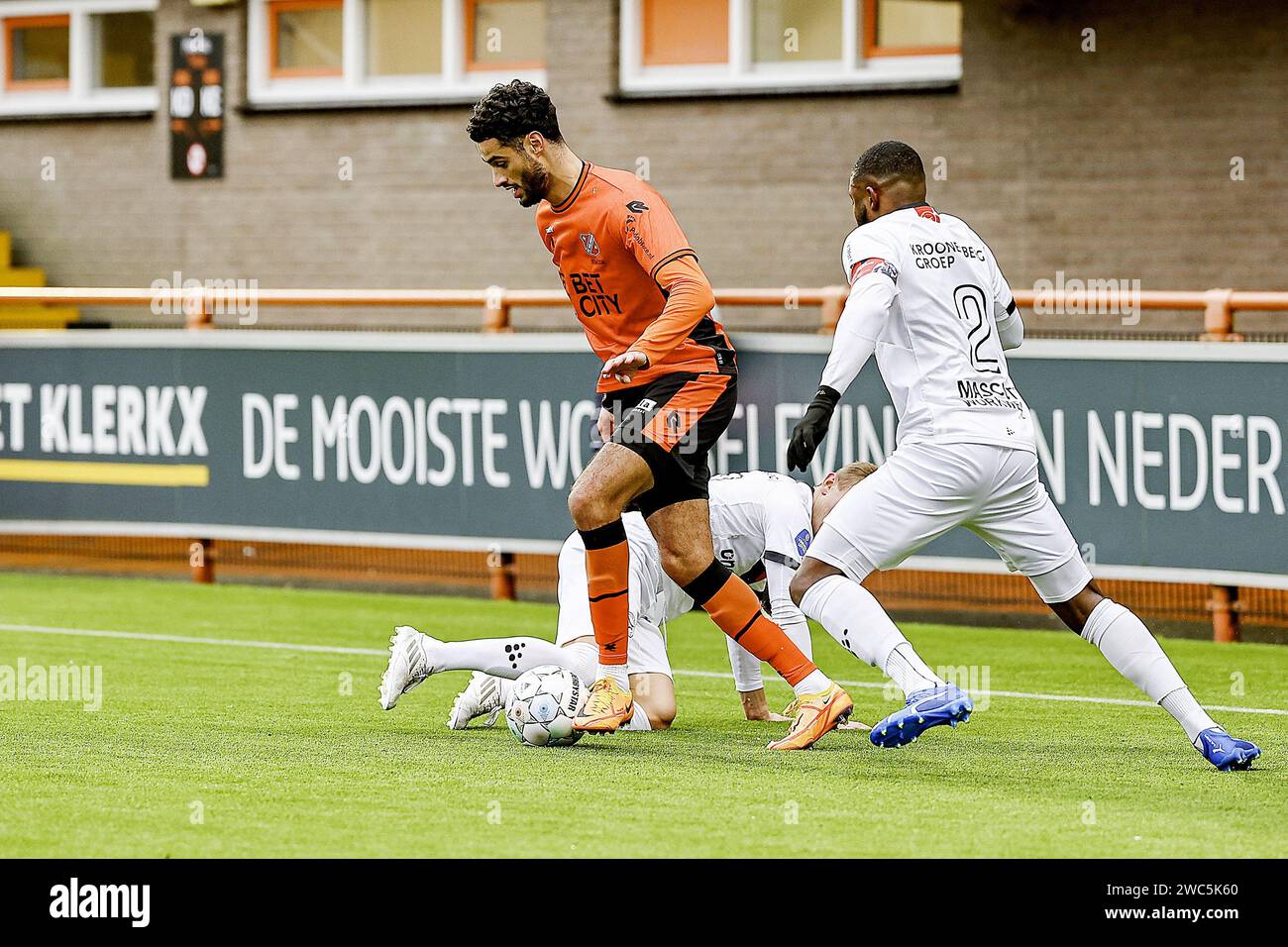 VOLENDAM , 14-01-2024 , Kras Stadion , season 2023 / 2024 , Dutch ...
