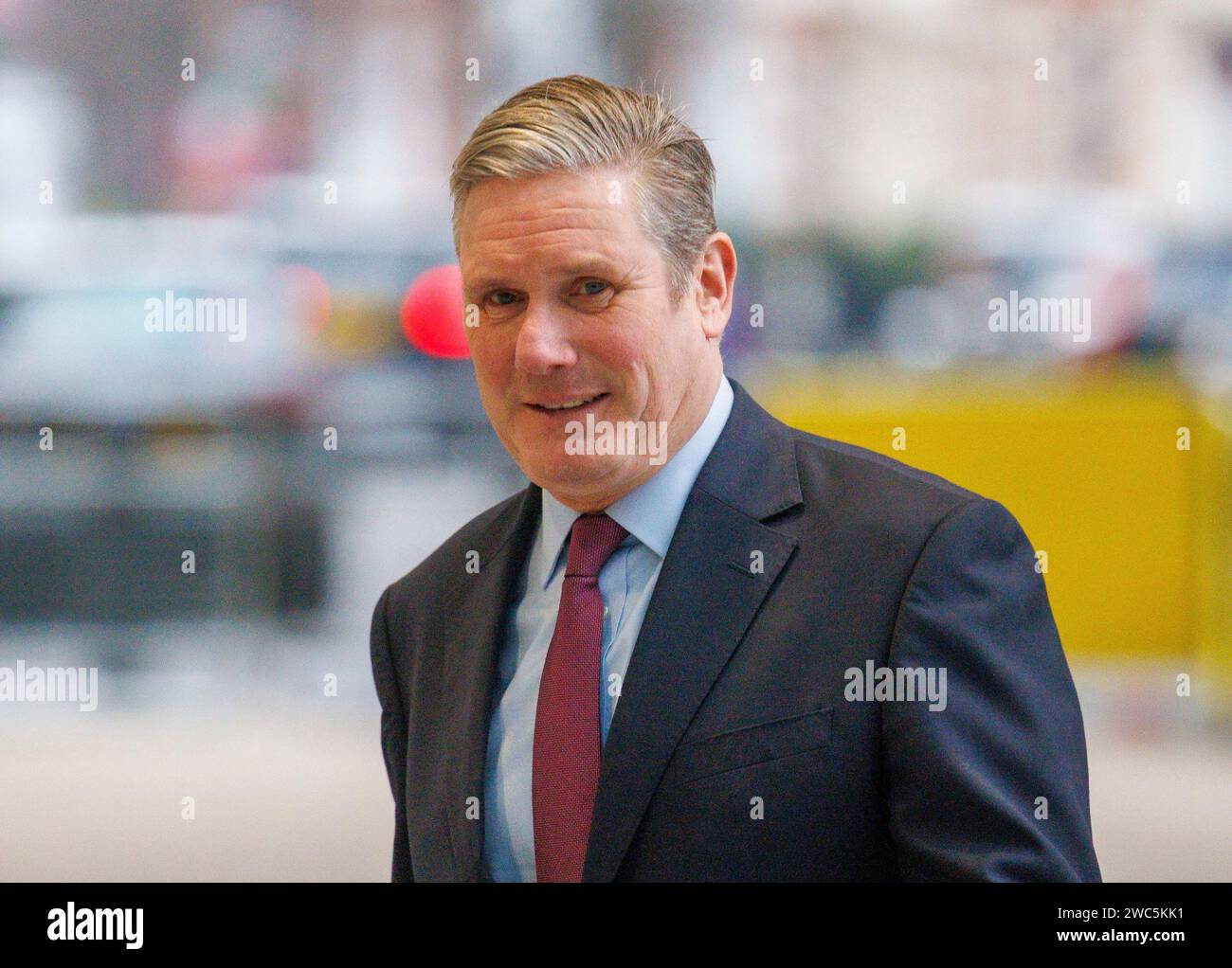 London, UK. 14th Jan, 2024. Leader of the Labour Party, Sir Keir ...