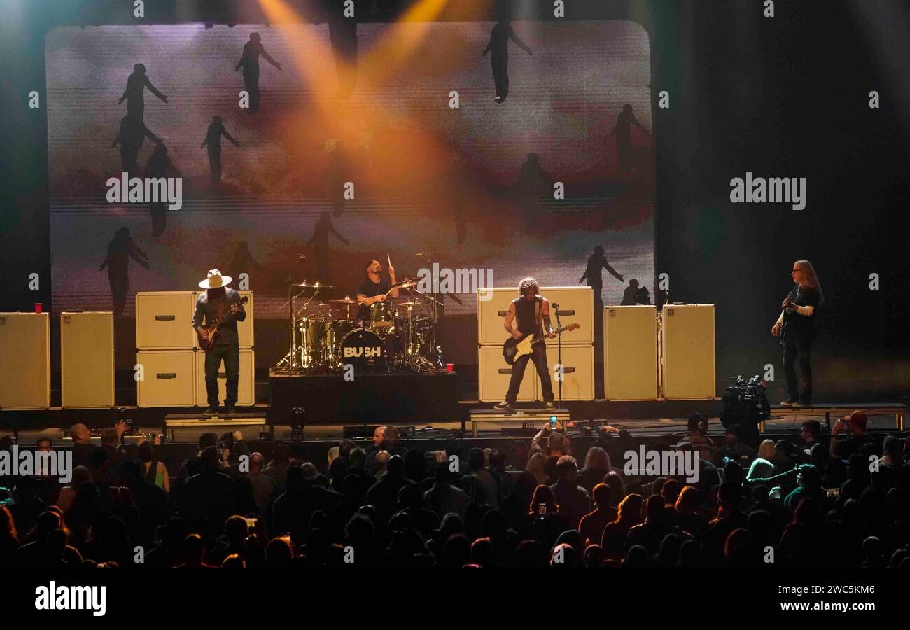 January 13, 2024: Bush, performing live at iHeart Radio Alter Ego 2024 ...