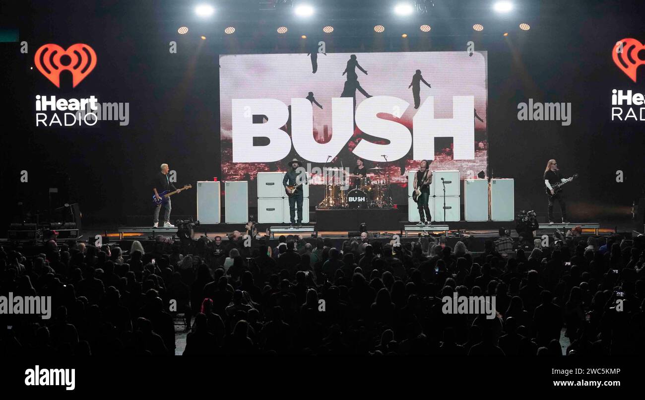 January 13, 2024: Bush, performing live at iHeart Radio Alter Ego 2024 ...