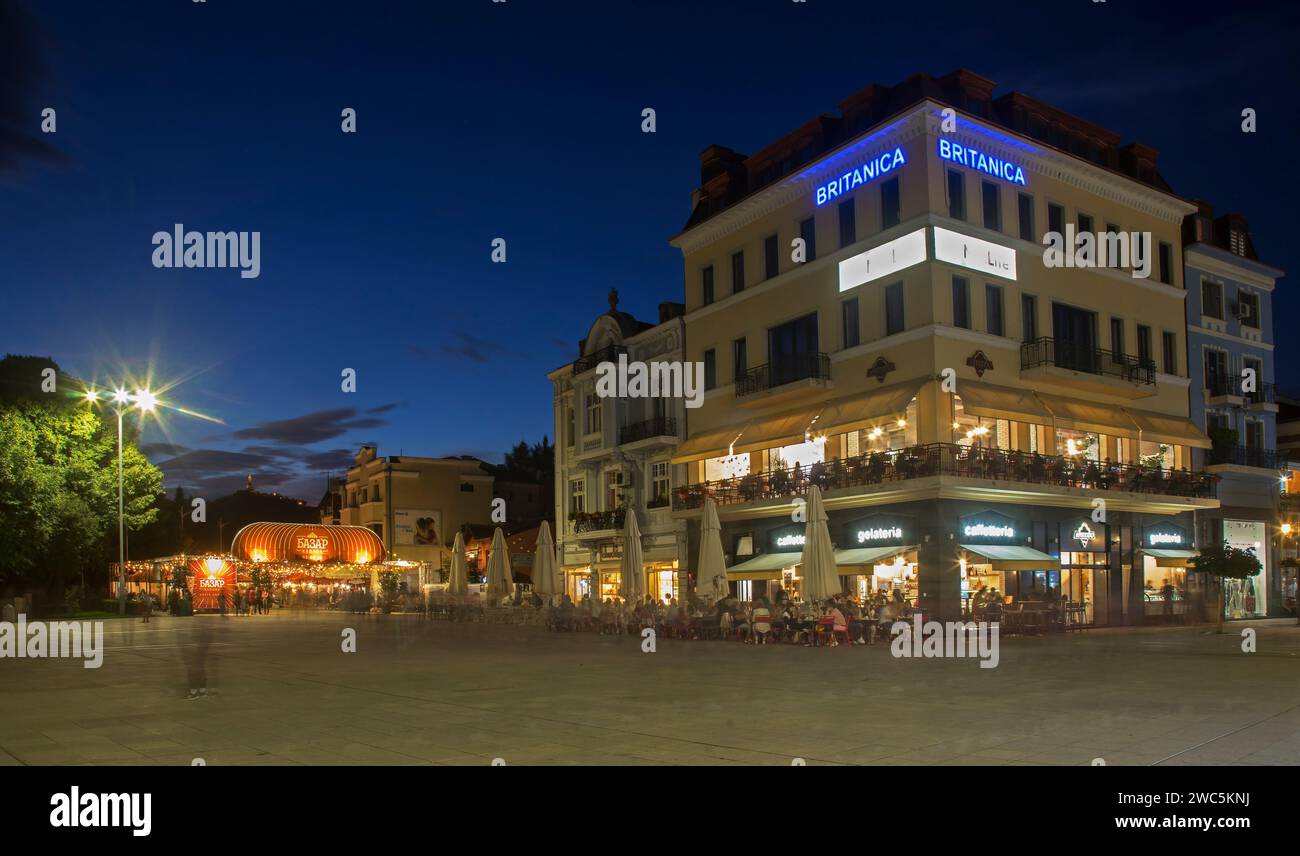 Night view plovdiv bulgaria hi-res stock photography and images - Alamy