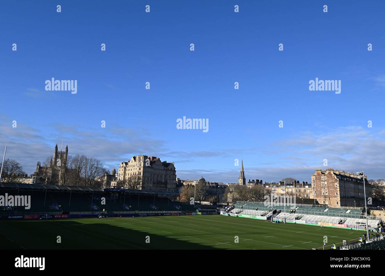 The Recreation Ground, Bath, UK. 14th Jan, 2024. Investec Champions Cup ...