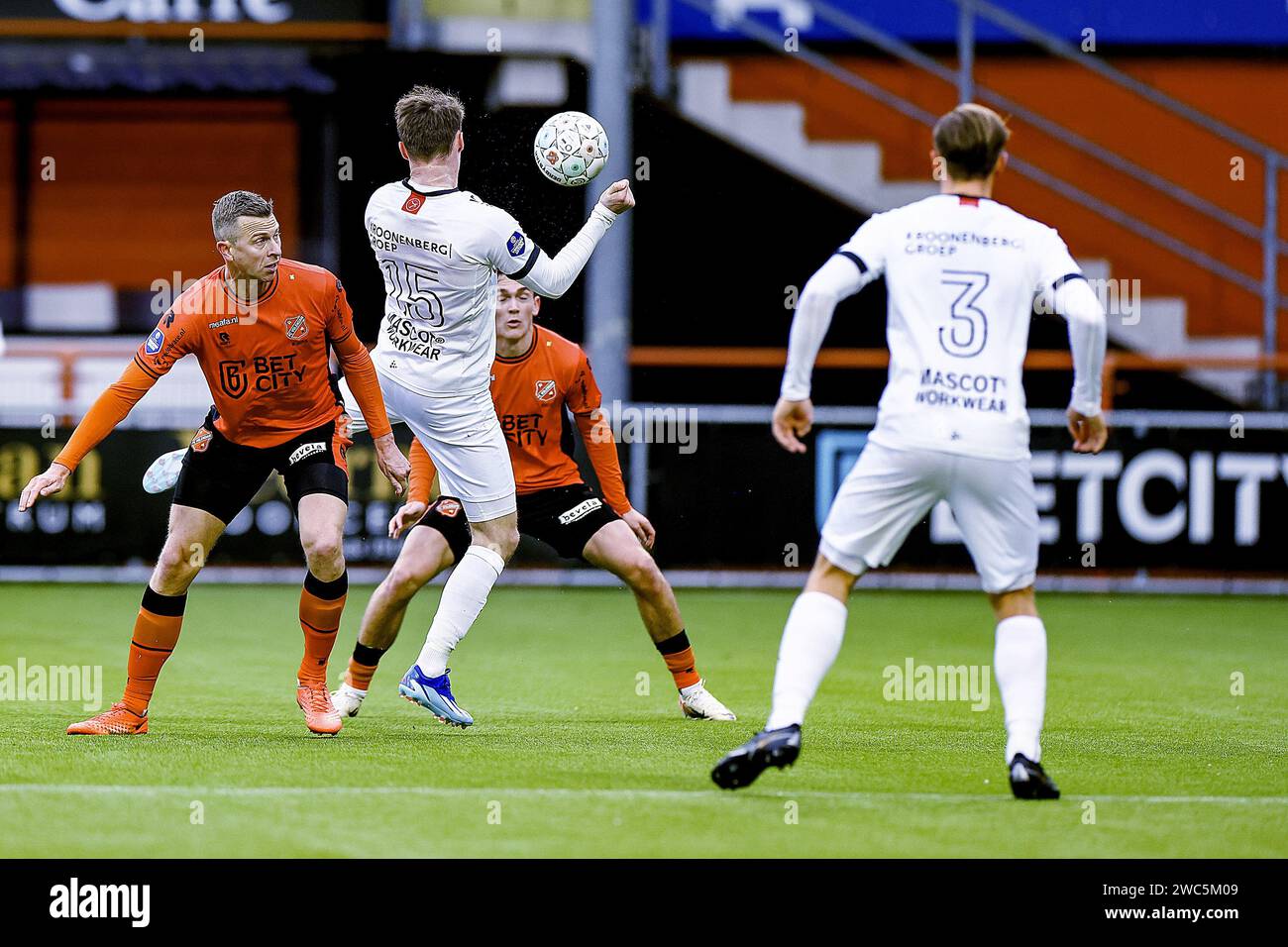 VOLENDAM , 14-01-2024 , Kras Stadion , season 2023 / 2024 , Dutch ...