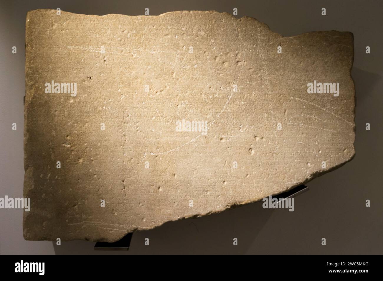 The Parian Marble is oldest example of Greek chronological table ...