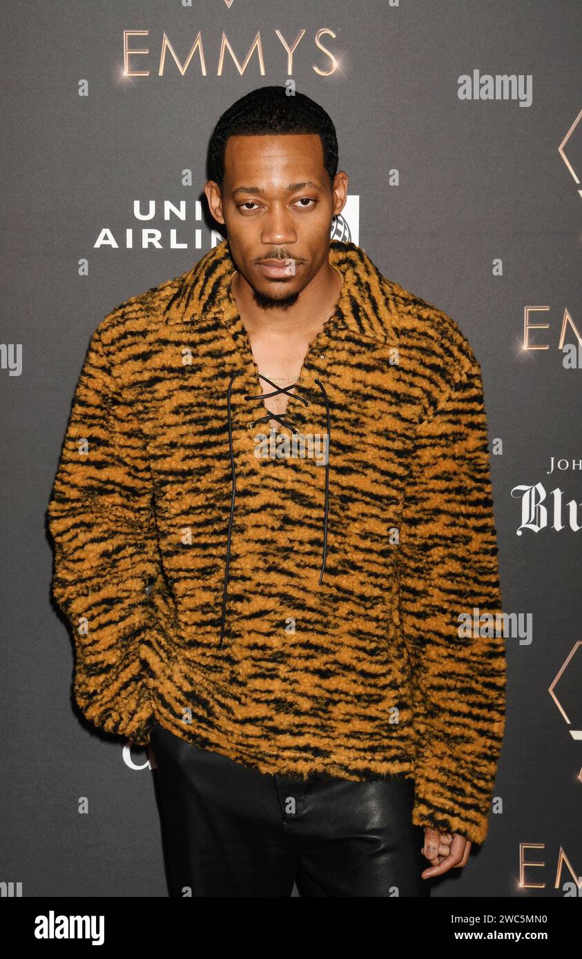 LOS ANGELES, CALIFORNIA - JANUARY 13: Tyler James Williams attends the ...