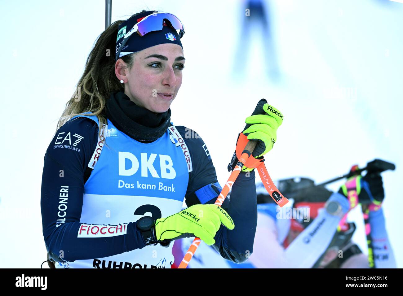 Ruhpolding, Germany. 14th Jan, 2024. Biathlon: World Cup, 10 km pursuit ...