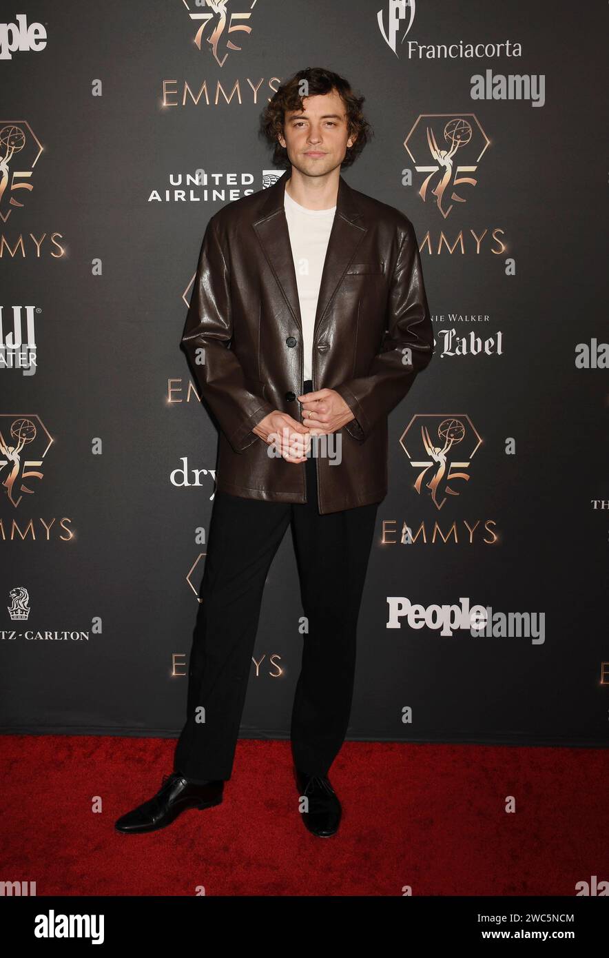 LOS ANGELES, CALIFORNIA - JANUARY 13: Josh Whitehouse attends the 75th ...