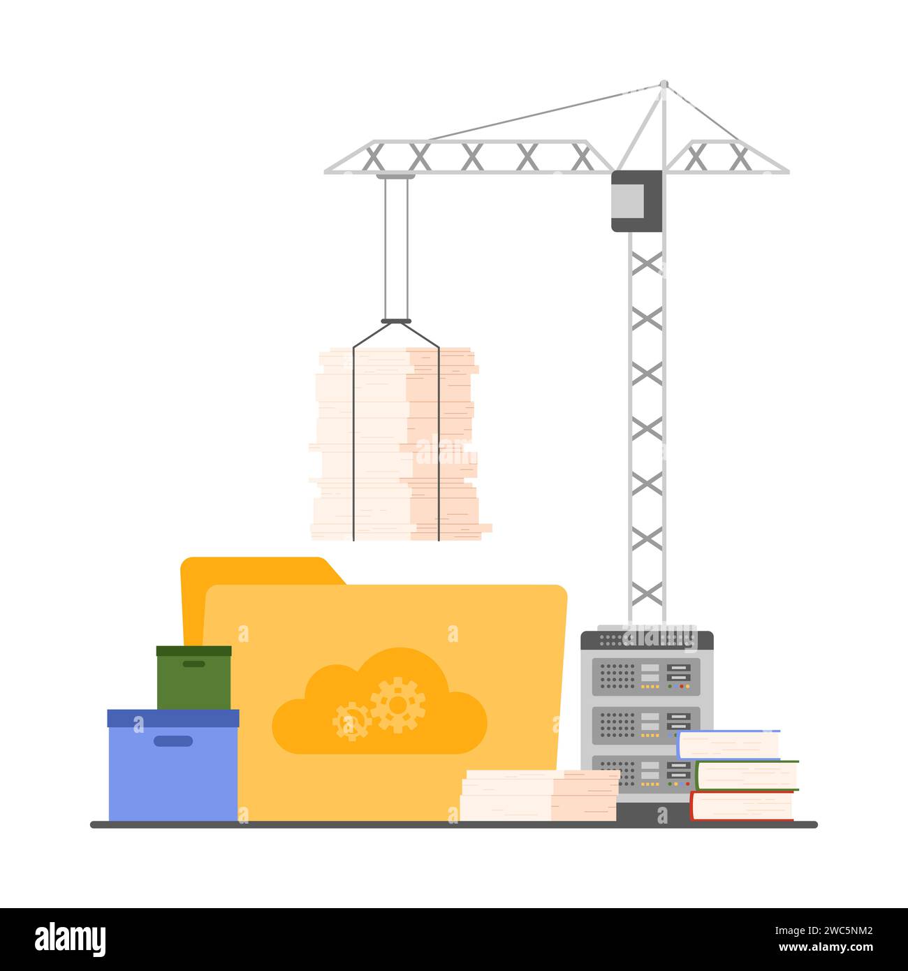 Digital files administration, online organization and storage on ...