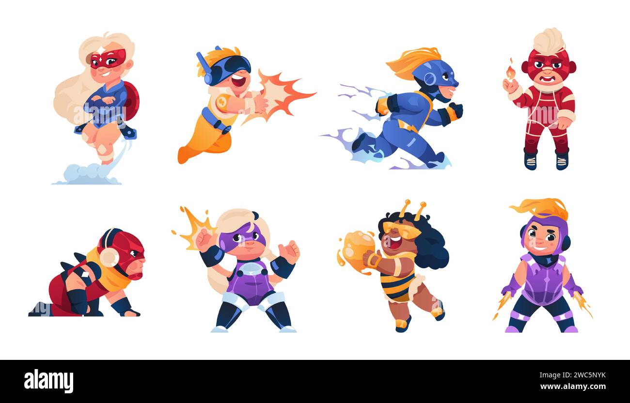 Superpowers vector vectors hi-res stock photography and images - Alamy