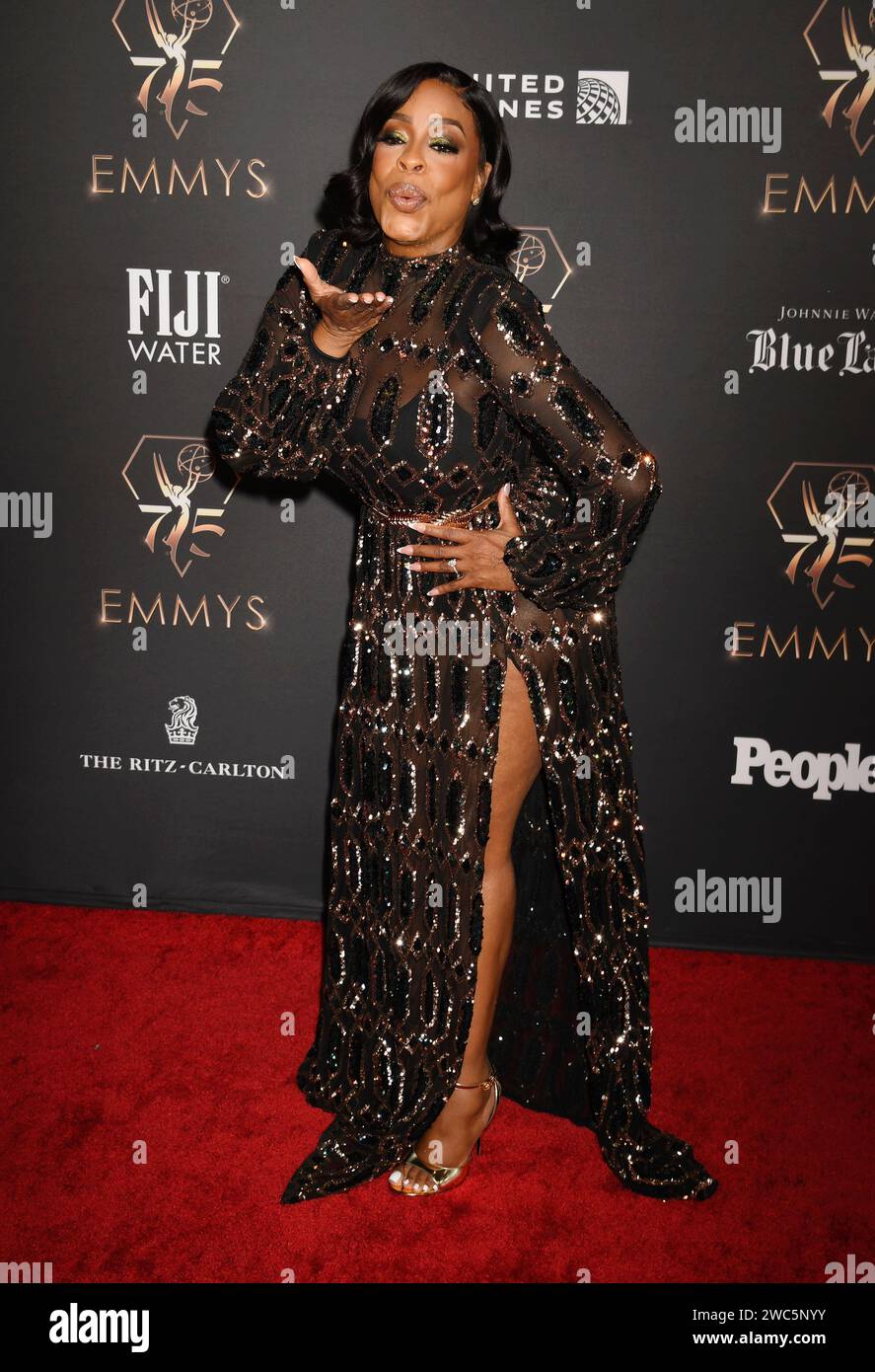 LOS ANGELES, CALIFORNIA - JANUARY 13: Niecy Nash-Betts attends the 75th Primetime Emmy performer ...