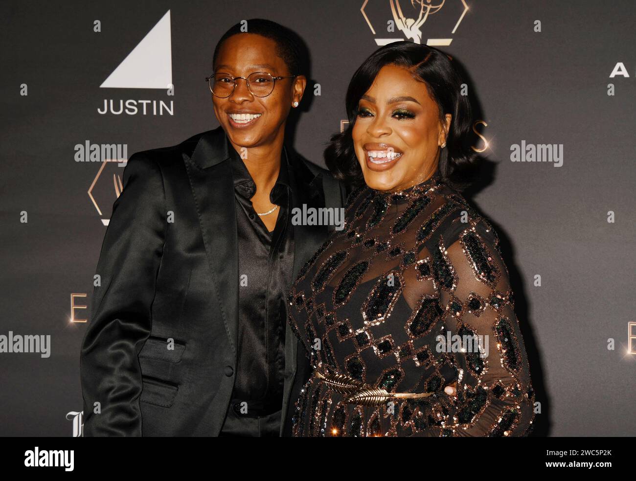 LOS ANGELES, CALIFORNIA - JANUARY 13: (L-R) Jessica Betts and Niecy ...