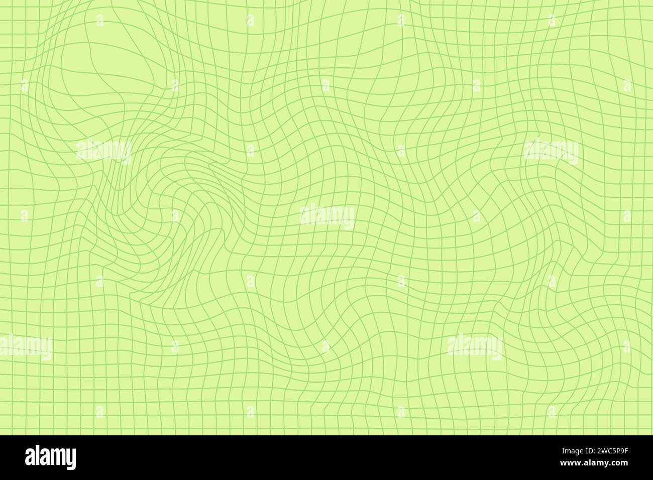 Green retro psychedelic checkerboard pattern. Groovy funky textures ...