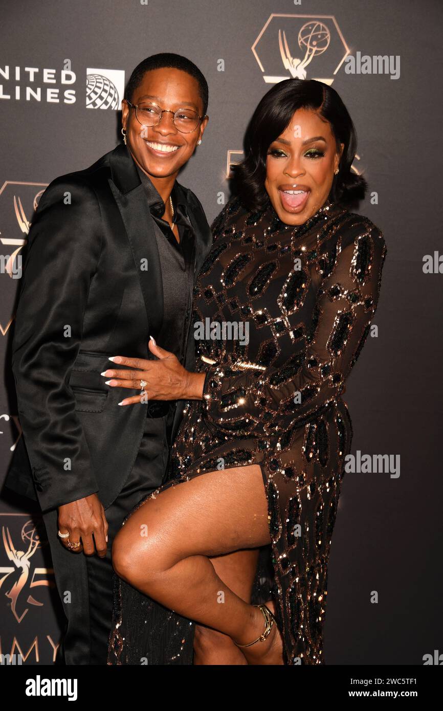 Los Angeles, California, USA. 13th Jan, 2024. (L-R) Jessica Betts and ...