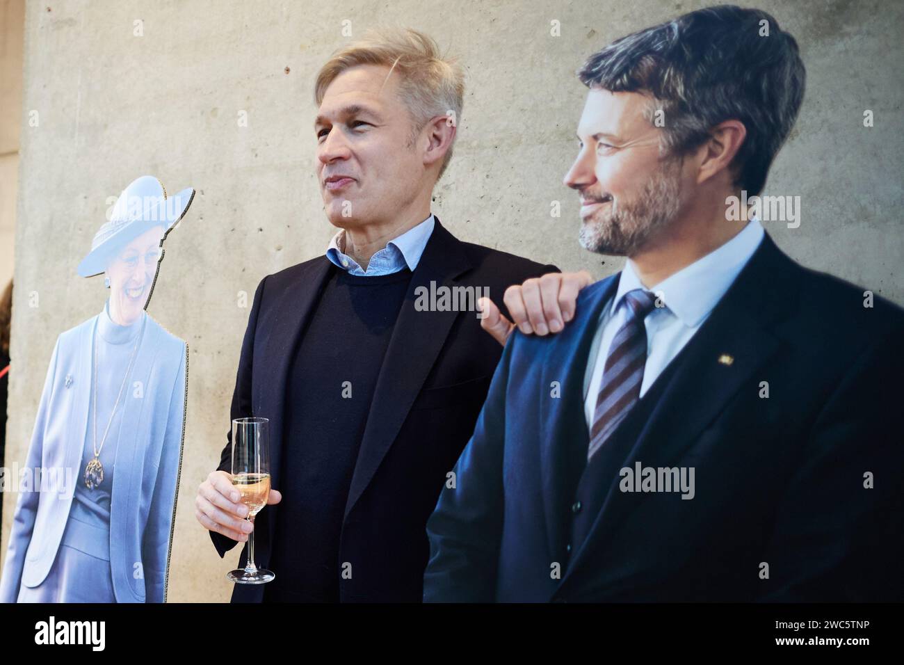 Berlin, Germany. 14th Jan, 2024. Journalist Ulf Porschardt has his ...