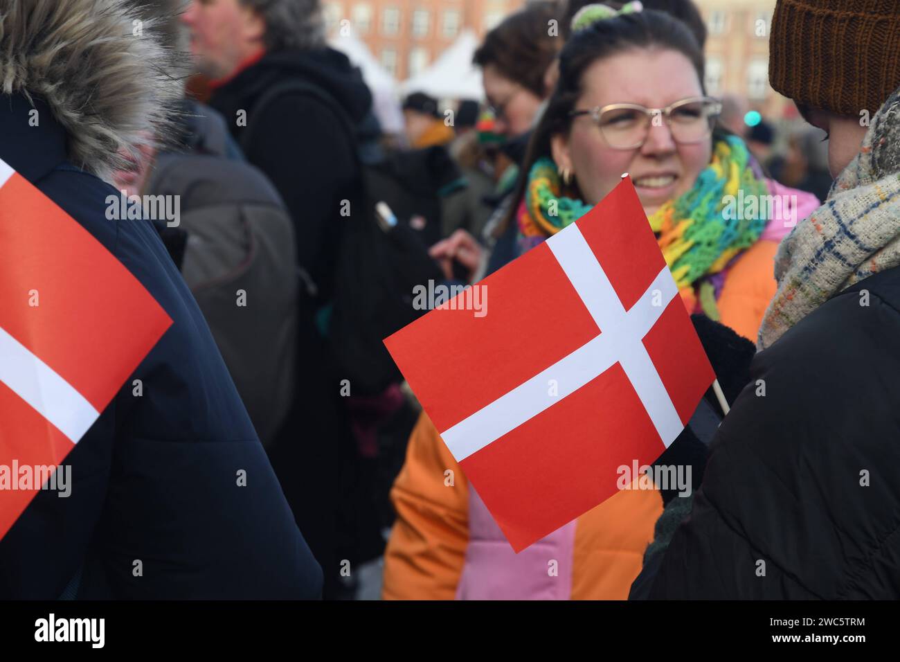 Danish king and queen january 2024 hi-res stock photography and images ...
